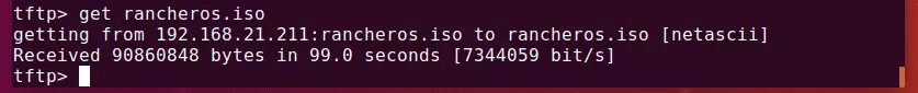 Enstale ak konfigirasyon sèvè TFTP sou Ubuntu 12904_25