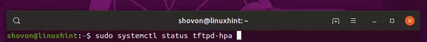 Fifi sori ẹrọ ati atunto olupin TFTP lori Ubuntu 12904_5