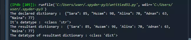 Převeďte řetězec na JSON Python 12914_2