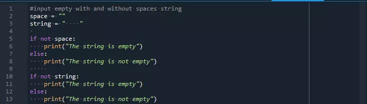 ਮੈਂ ਕਿਵੇਂ ਜਾਂਚ ਕਰਾਂਗਾ ਕਿ ਪਾਈਥਨ ਵਿੱਚ ਇੱਕ ਸਤਰ ਖਾਲੀ ਹੈ? 12916_3