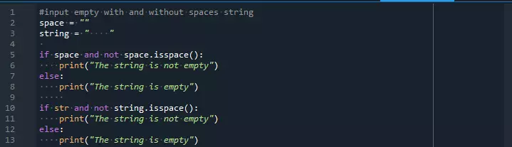 मैं कैसे जांचूं कि पाइथन में एक स्ट्रिंग खाली है या नहीं? 12916_7