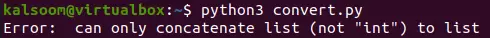 Com puc convertir una excepció en una cadena a Python? 12921_7