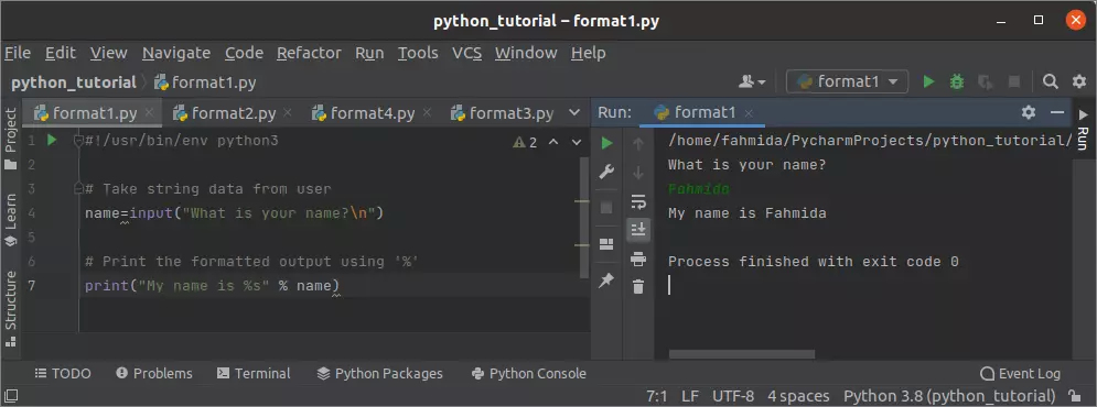 Python-strengformatering 12945_1