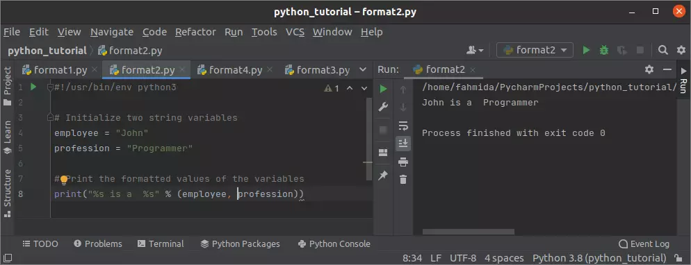 Python-strengformatering 12945_2