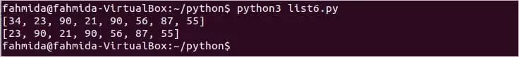 Hur man lägger till och tar bort objekt från en lista i Python 12947_6