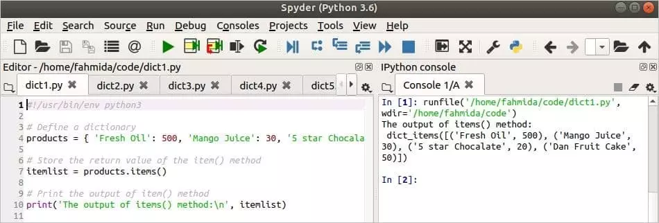 10 hyödyllisintä Python-sanakirjamenetelmää 12948_1