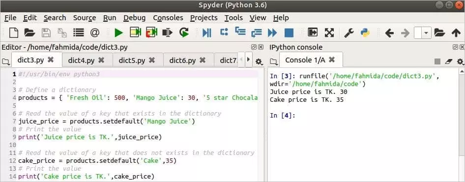 10 hyödyllisintä Python-sanakirjamenetelmää 12948_3