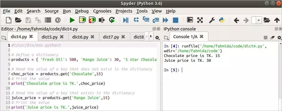 10 metodat më të dobishme të fjalorit Python 12948_4