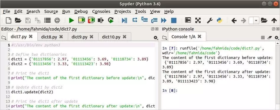 10 najkorisnijih metoda Python rječnika 12948_7