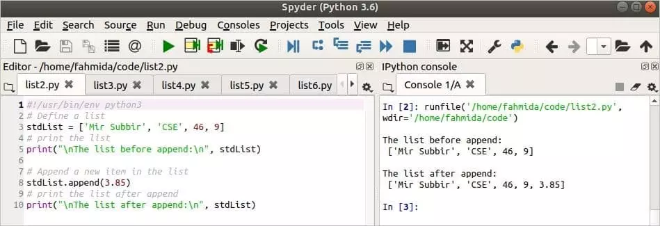 10 leghasznosabb Python-lista módszer 12956_2