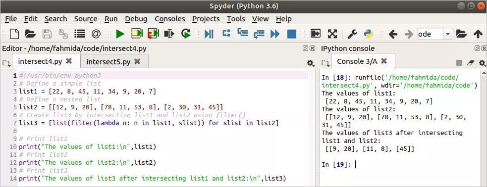 Python دىكى تىزىملىك كېسىشمىسى 12964_5