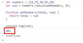 Како да се користи функцијата за намалување на низата на JavaScript 12980_2