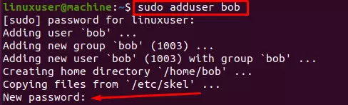 Cal é a diferenza: useradd vs adduser Linux con exemplos 12992_5