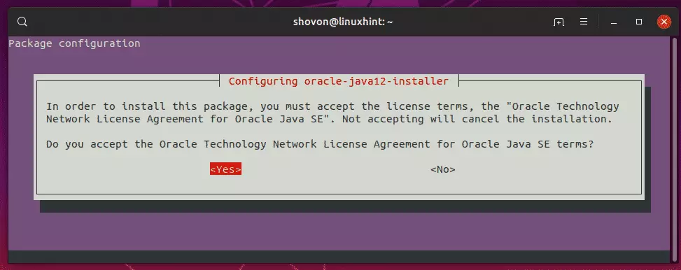 Kuidas installida JDK 12 Ubuntu 19.04 12998_13