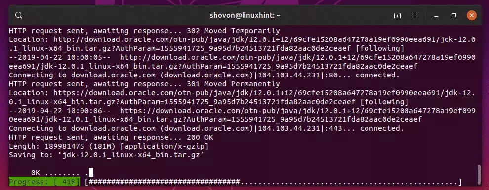 Како да инсталирате JDK 12 на Ubuntu 19.04 12998_14