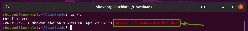 Како да инсталирате JDK 12 на Ubuntu 19.04 12998_23