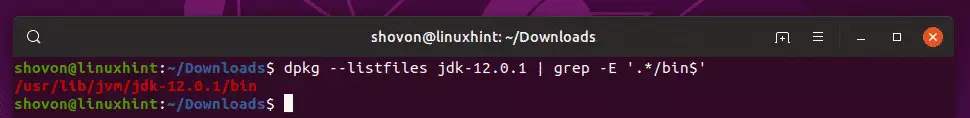 Kiel Instali JDK 12 sur Ubuntu 19.04 12998_26