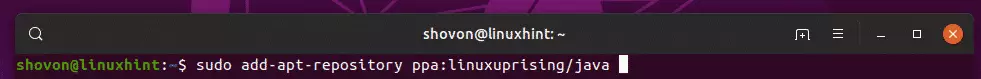Како да инсталирате JDK 12 на Ubuntu 19.04 12998_7