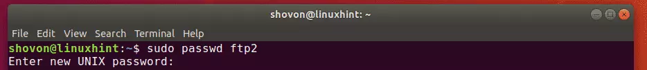 Kumaha Nyetél Server FTP sareng ProFTPd dina Ubuntu 18.04 LTS 13000_11