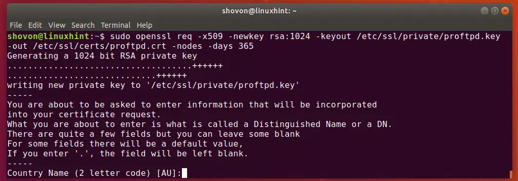 Kumaha Nyetél Server FTP sareng ProFTPd dina Ubuntu 18.04 LTS 13000_25