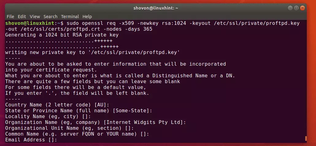 Kumaha Nyetél Server FTP sareng ProFTPd dina Ubuntu 18.04 LTS 13000_26