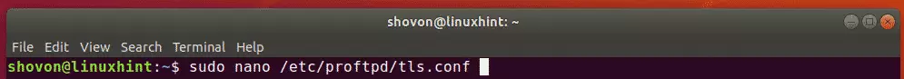 Kumaha Nyetél Server FTP sareng ProFTPd dina Ubuntu 18.04 LTS 13000_30