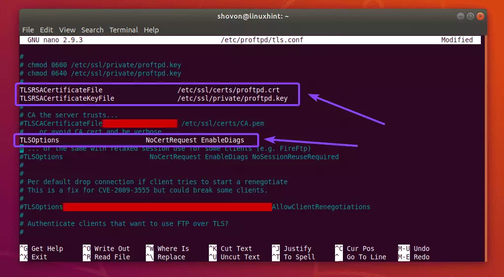 Kumaha Nyetél Server FTP sareng ProFTPd dina Ubuntu 18.04 LTS 13000_32