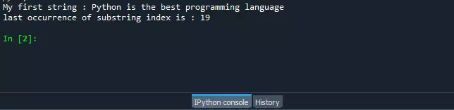 Python Trovu Lastan Okazon en Ŝnuro 13007_4