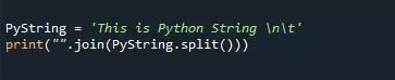 Python យក Spaces ចេញពី String 13009_3