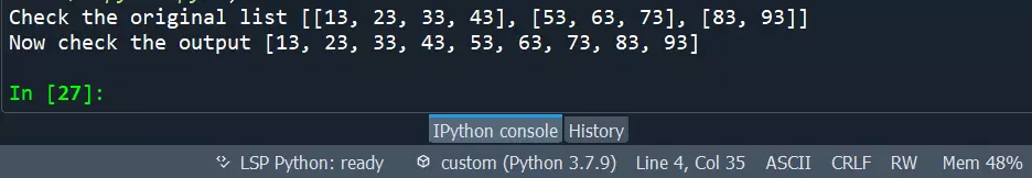 Спіс спісаў Python Flatten 13027_4