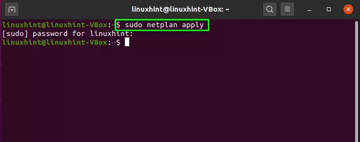 Ako zmeniť IP adresu na Ubuntu 13031_6