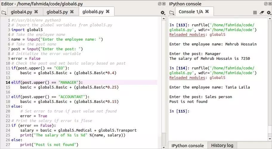 Qonda ububanzi bomhlaba wonke ku-python 13037_5