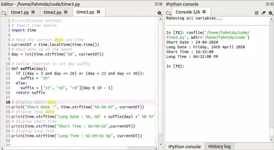 python time.time() method එක භාවිතා කරන ආකාරය 13042_3