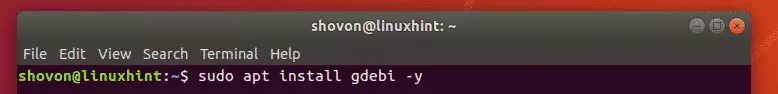 Ինչպես տեղադրել DEB փաթեթներ Ubuntu-ում 13056_15