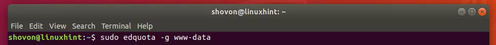 Ubuntu でクォータを使用する方法 13057_14