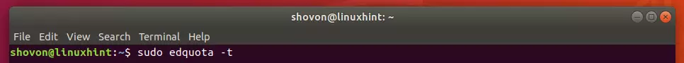 Ubuntu でクォータを使用する方法 13057_15