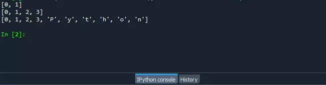 Python په لیست کې تار اضافه کړئ 13066_6