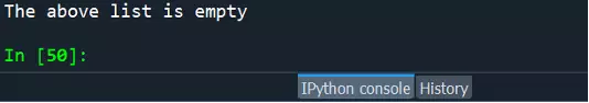 Hur kontrollerar jag om en lista är tom i Python? 13067_2