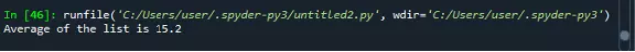 Wastani wa Orodha ya Python 13068_2