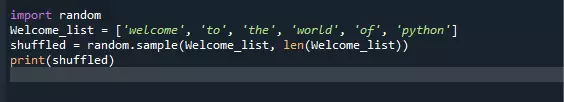 Python Shuffle List 13076_4