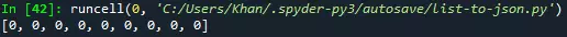 Python Lag en liste som bare inneholder nuller 13079_6