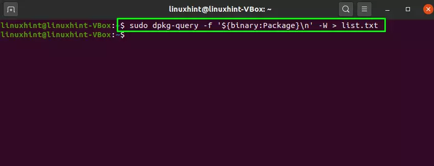 Paano Maglista ng Mga Naka-install na Package sa Ubuntu 13087_10