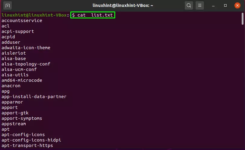 Paano Maglista ng Mga Naka-install na Package sa Ubuntu 13087_11