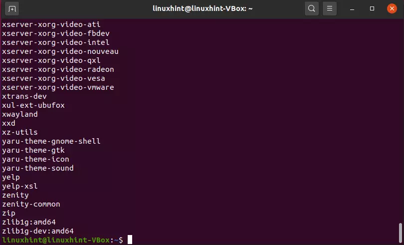 Paano Maglista ng Mga Naka-install na Package sa Ubuntu 13087_12