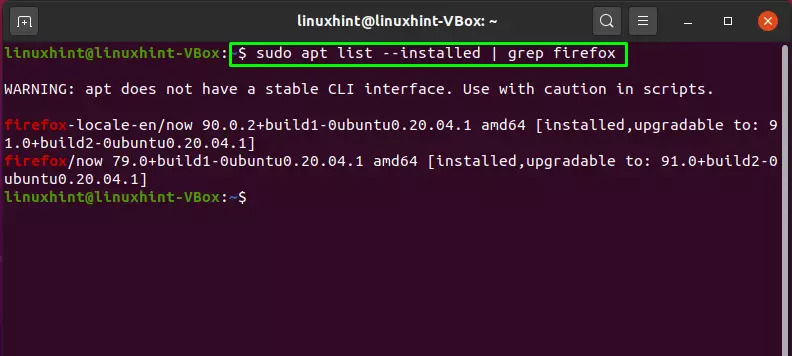 Paano Maglista ng Mga Naka-install na Package sa Ubuntu 13087_6