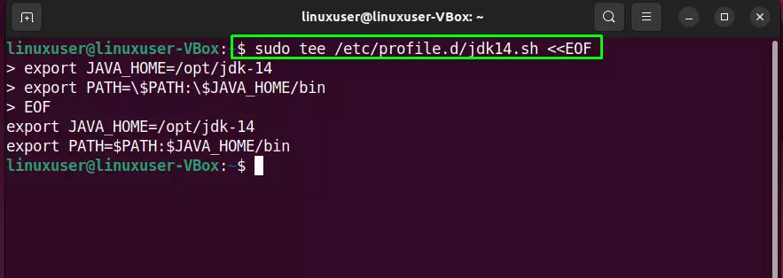 Ubuntu 22.04'te JDK 14 Nasıl Kurulur 13093_6