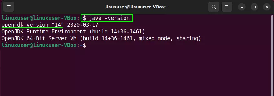 Ubuntu 22.04'te JDK 14 Nasıl Kurulur 13093_9