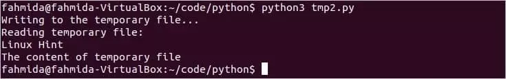 Python дээр tempfile-тэй ажиллах 13101_2