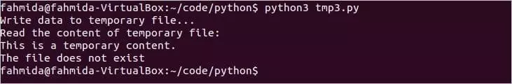 Laborante kun tempfile en Python 13101_3