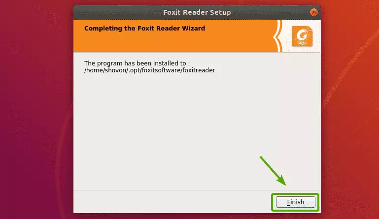 Cómo instalar Foxit Reader en Ubuntu 13118_13